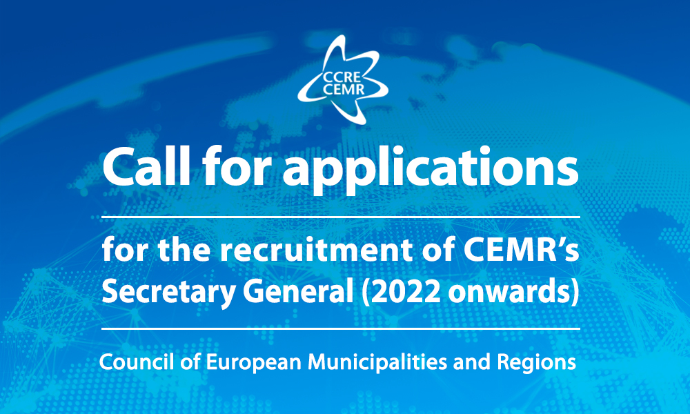 [EXPIRED] Call for applications for the recruitment of CEMR’s Secretary ...