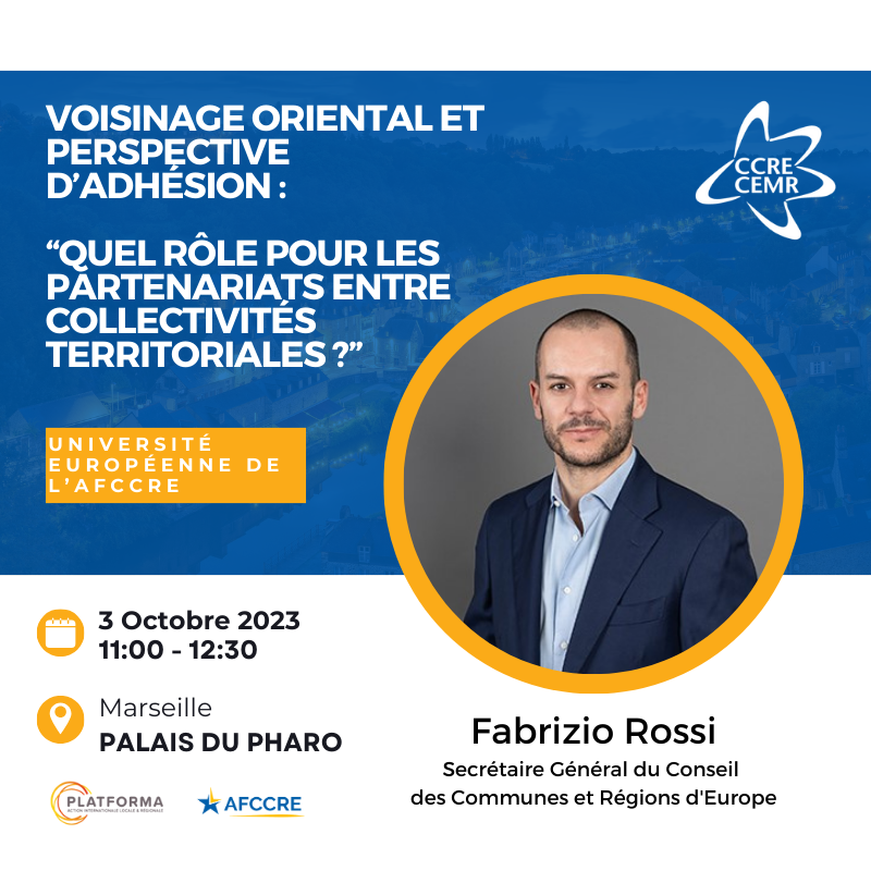 Marseille | CEMR Secretary General delivers keynote address on EU ...