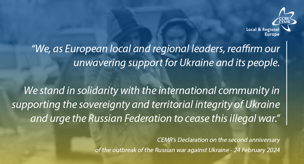 CEMR Declaration on the Second Anniversary of the Outbreak of the ...